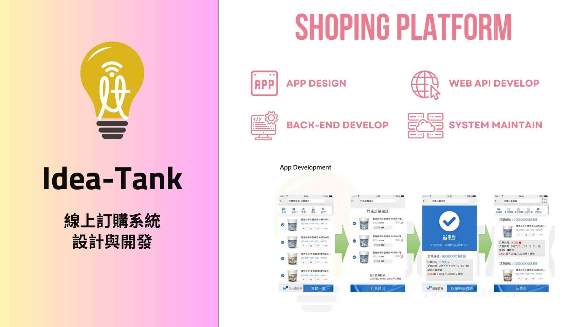 Welcome to Idea-Tank Inc.